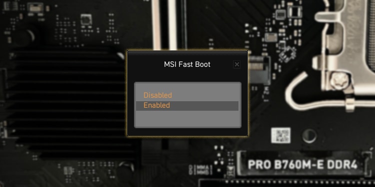 MSI Fast Boot: إليك كيفية تكوينه - Mundo Geek
