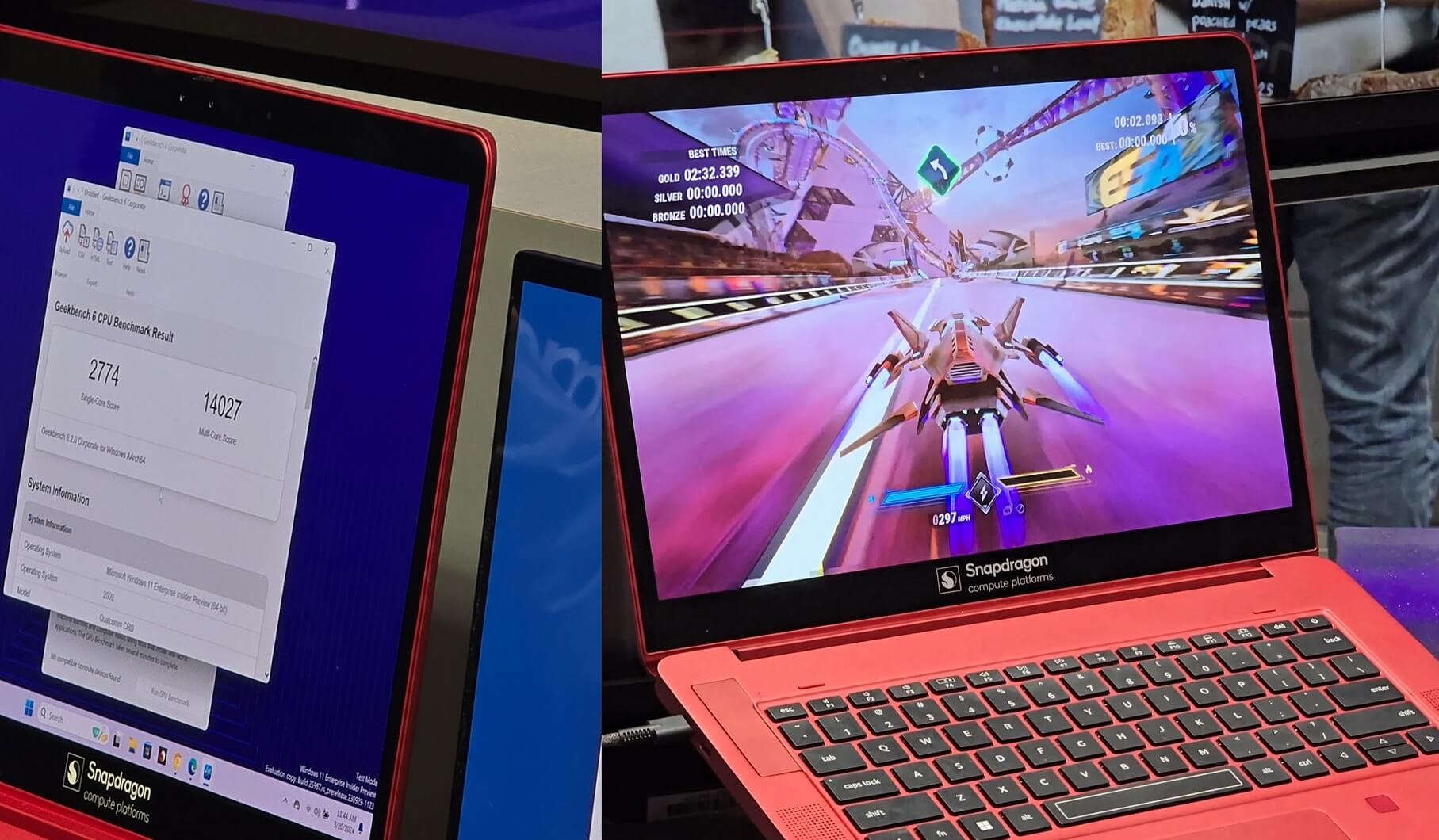 التدريب العملي على Snapdragon X Elite: المعايير والألعاب ومعالجة NPU ...