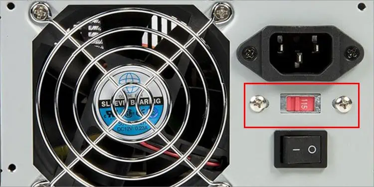 ¿Qué es el interruptor de voltaje de la fuente de alimentación? Cómo ...