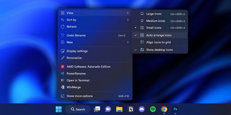 Jak zamknout ikony na ploše ve Windows - Mundo Geek
