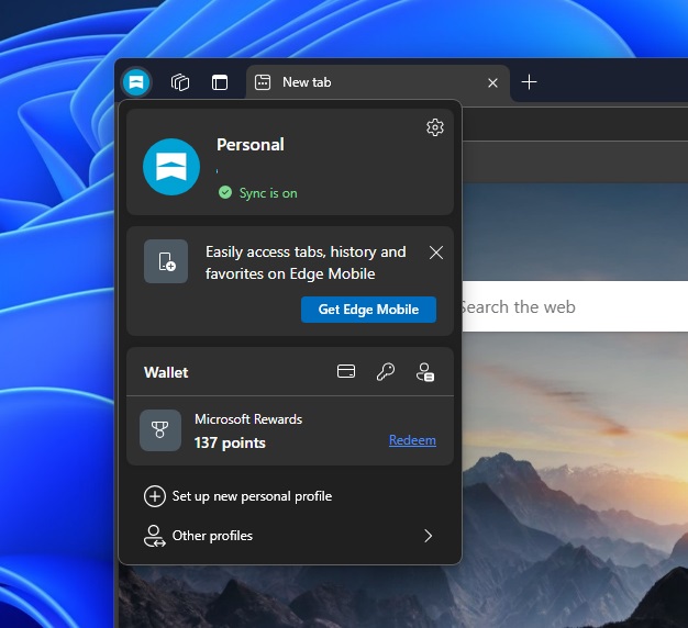 Microsoft Edge čeká na další aktualizaci Fluent Design na Windows 11