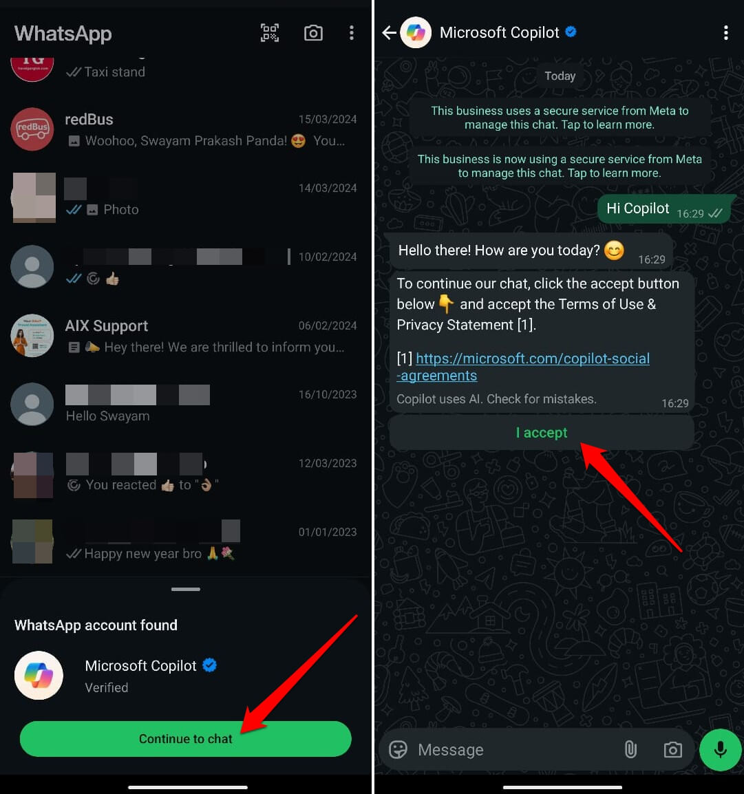 Microsoft Copilot nyní pracuje na Viber po WhatsApp a telegramu