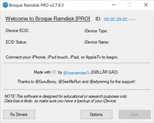 Sådan bruges Ramdisk iCloud Bypass på iPhone/iPad