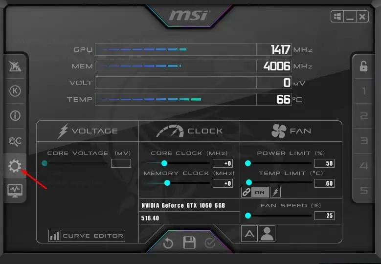 Sådan styres GPU-blæserhastigheden ved hjælp af MSI Afterburner - Mundo ...