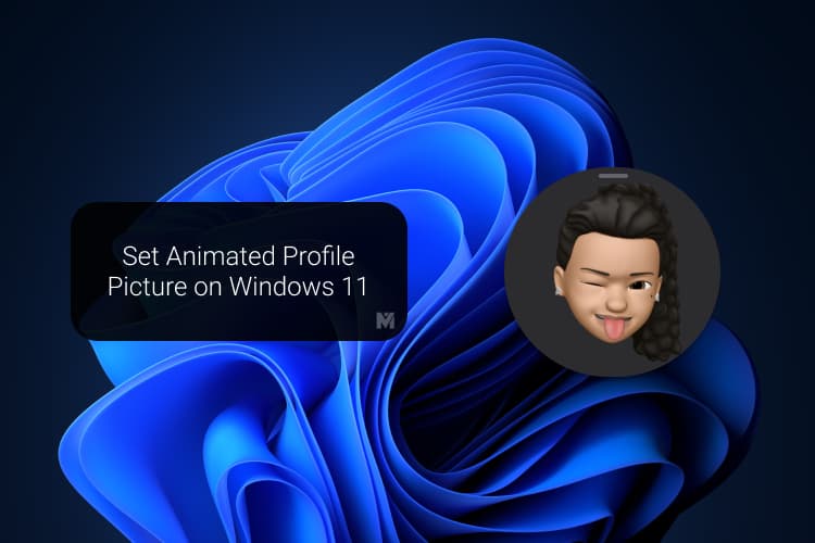 Sådan indstilles animeret profilbillede på Windows 11