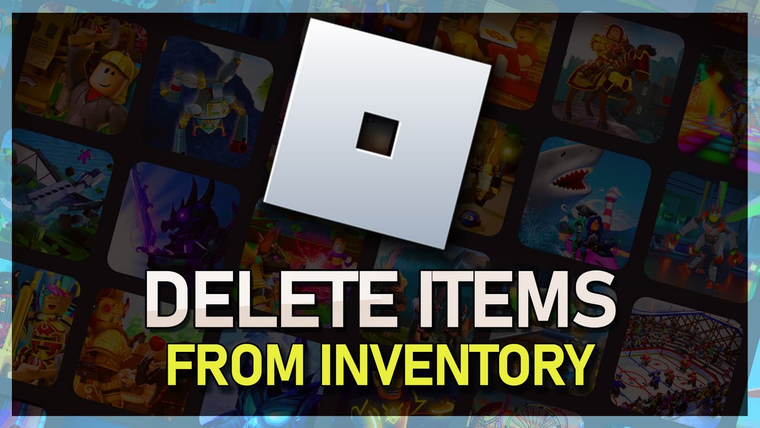 So löschen Sie Elemente aus dem Roblox Inventory - Tutorial - Mundo Geek