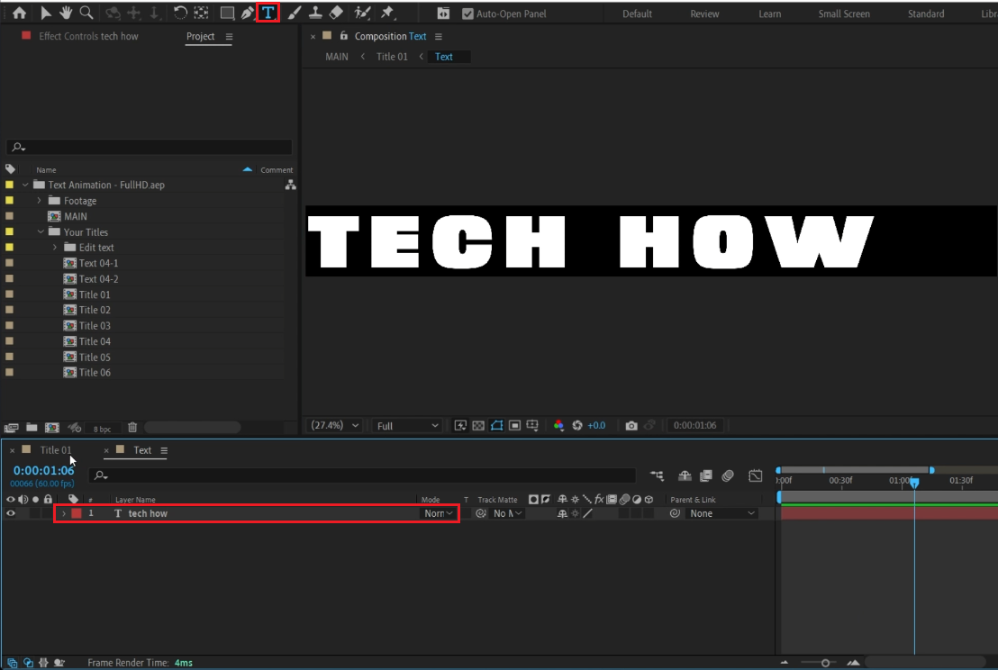 Beste minimalistische Textanimationen - After Effects Tutorial & Vorlage