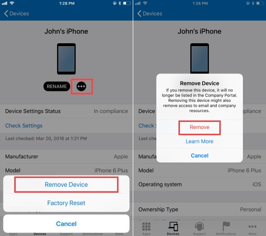 So entfernen Sie das Unternehmensportal vom iPhone [Aktualisiert ...