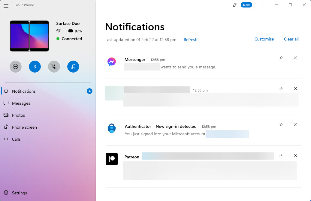 Verwenden der Telefonverbindungs -App in Windows 11 - Mundo Geek