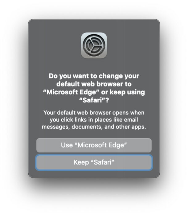 So machen Sie Microsoft Edge zum Standard -Mac -Webbrowser - Mundo Geek