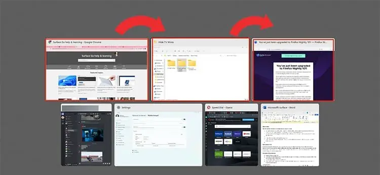 So wechseln Sie Bildschirme unter Windows