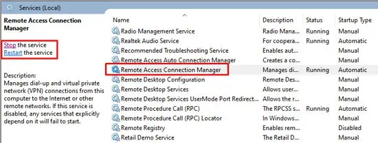 Fix: Die Remote-Verbindung konnte nicht hergestellt werden, da die VPN ...
