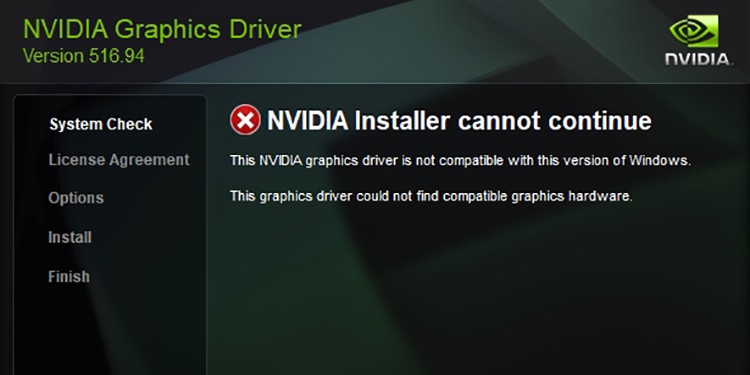 Wie behebt man, dass der NVIDIA-Treiber nicht mit dieser Windows ...