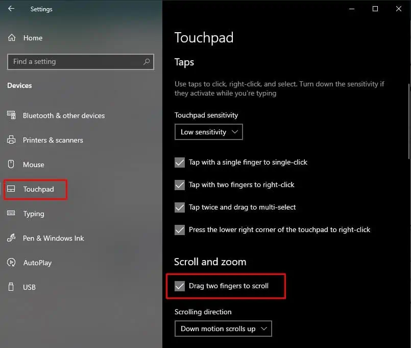 Funktioniert das Scrollen mit zwei Fingern nicht? Probieren Sie diese ...