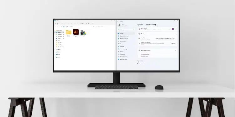 Können Sie den Ultrawide-Monitor in zwei Teile aufteilen? Wie es geht