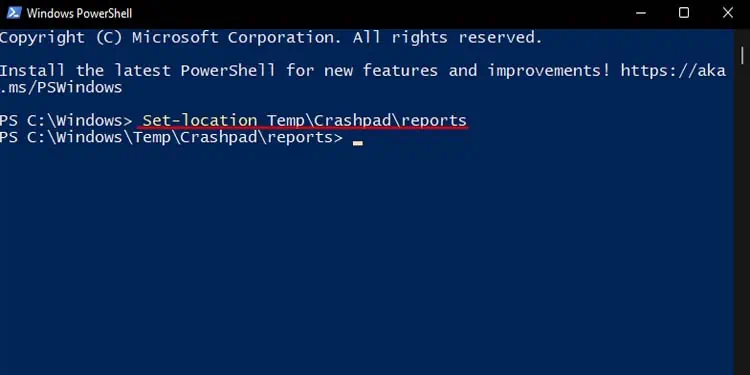 So ändern Sie das Verzeichnis in Powershell - Mundo Geek