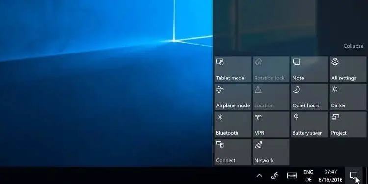 So öffnen und verwenden Sie das Action Center in Windows - Mundo Geek