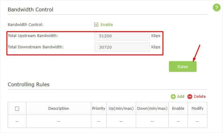 So konfigurieren Sie die Bandbreitensteuerung auf einem TP-Link-Router ...