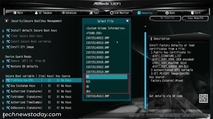 So aktivieren oder deaktivieren Sie Secure Boot auf dem ASRock ...