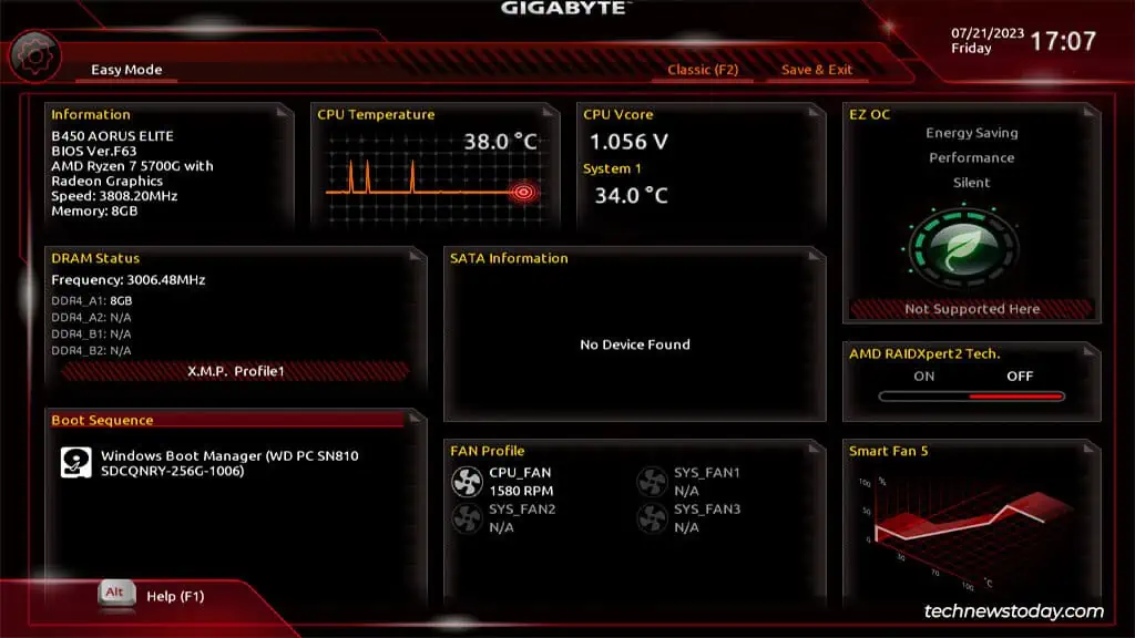 So aktivieren Sie XMP im Gigabyte-BIOS - Mundo Geek
