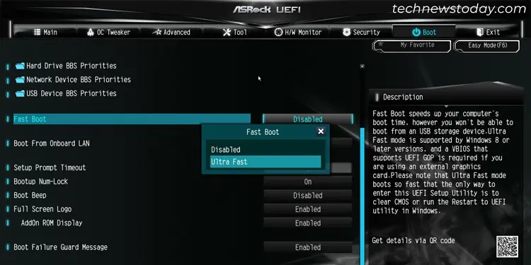 So richten Sie das BIOS auf ASRock-Motherboards ein - Mundo Geek