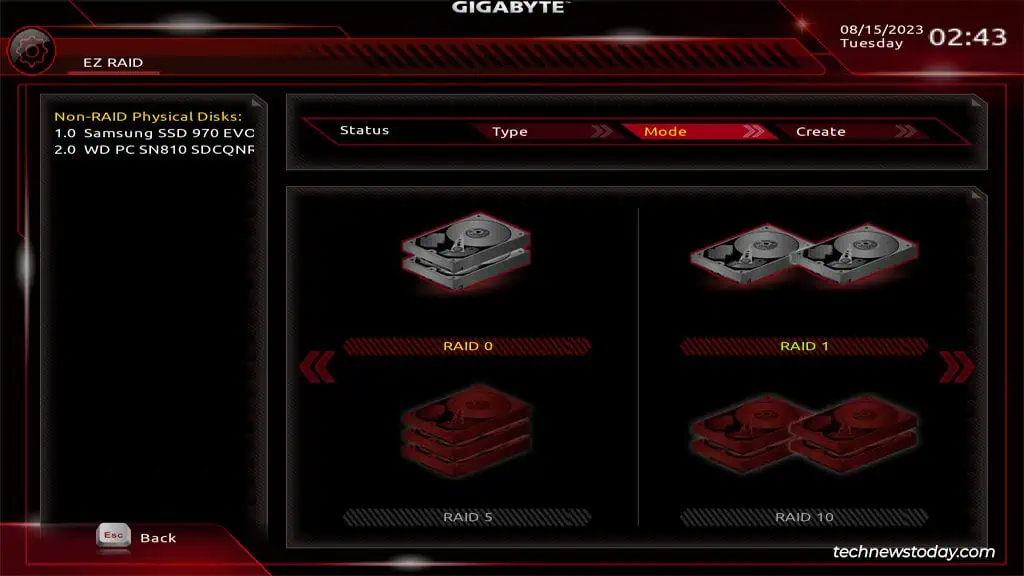 So konfigurieren Sie RAID auf einem Gigabyte-Motherboard - Mundo Geek