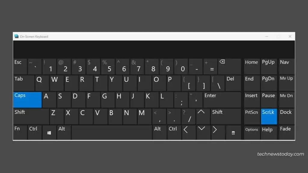 Beheben Sie die umgekehrte Feststelltaste auf der Tastatur unter ...