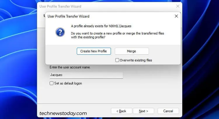 So übertragen Sie ein Windows-Benutzerprofil auf einen anderen PC ...