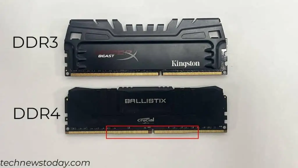 Kann ich DDR3-RAM im DDR4-Steckplatz installieren? - Mundo Geek