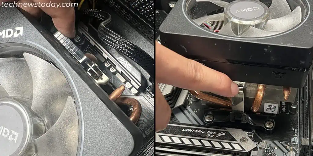 So entfernen Sie einen CPU-Kühler richtig vom Motherboard - Mundo Geek