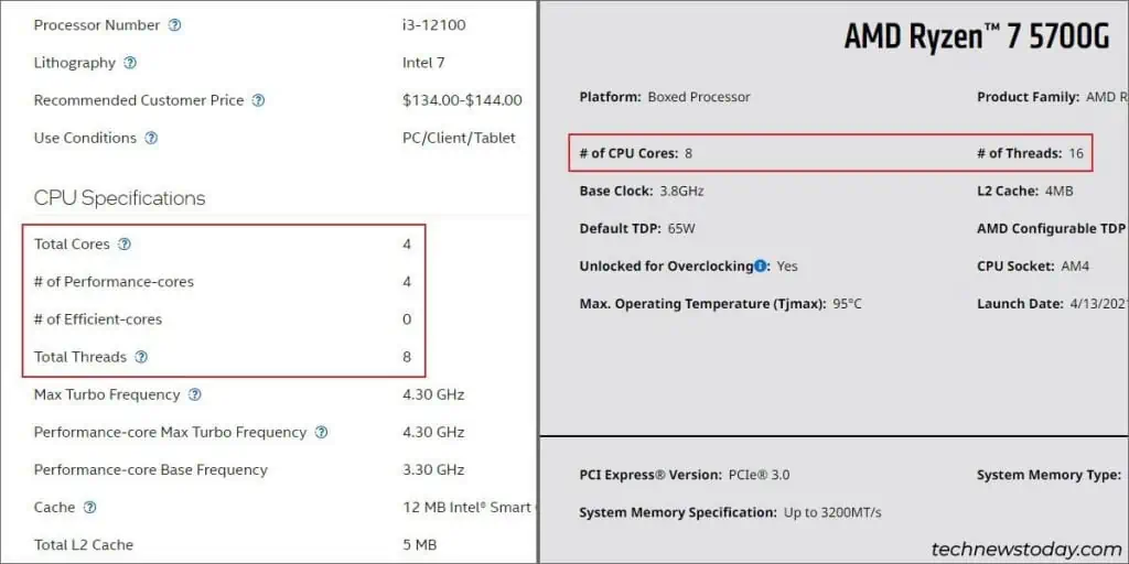Wie überprüfe ich CPU -Kerne und -Threads? 6 einfache Wege - Mundo Geek
