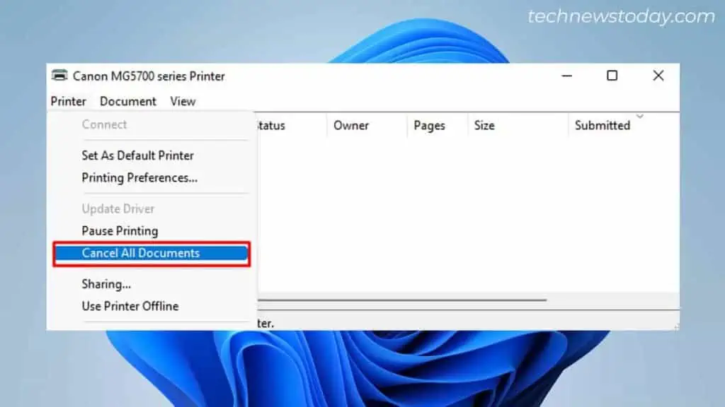 Canon-Drucker reagiert nicht? So beheben Sie das Problem
