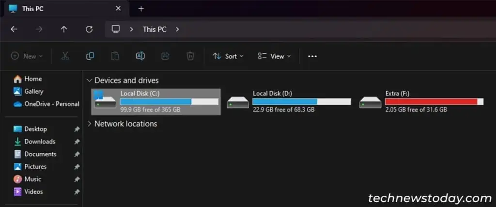 Wie viel Speicherplatz sollten Sie Ihrem Laufwerk C zuweisen? - Mundo Geek