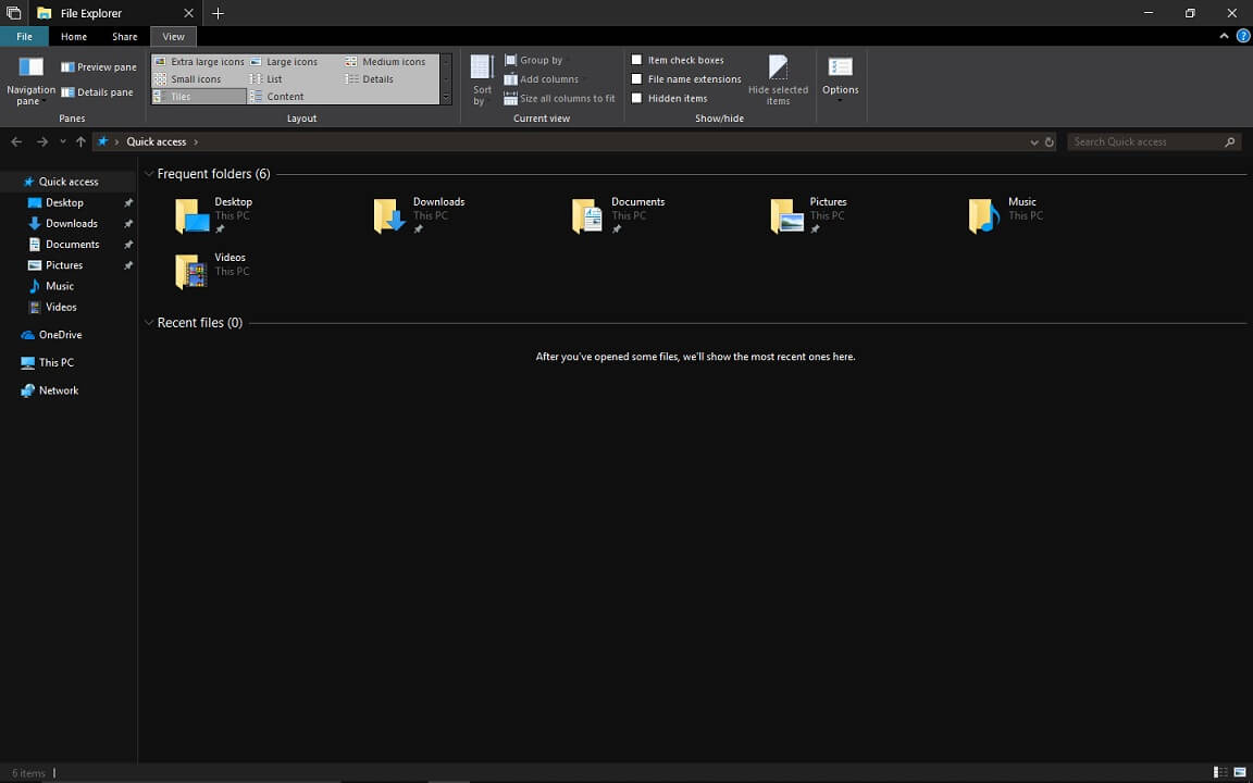 Microsoft stellt neuen Datei-Explorer mit dunklem Design für Windows 10 vor