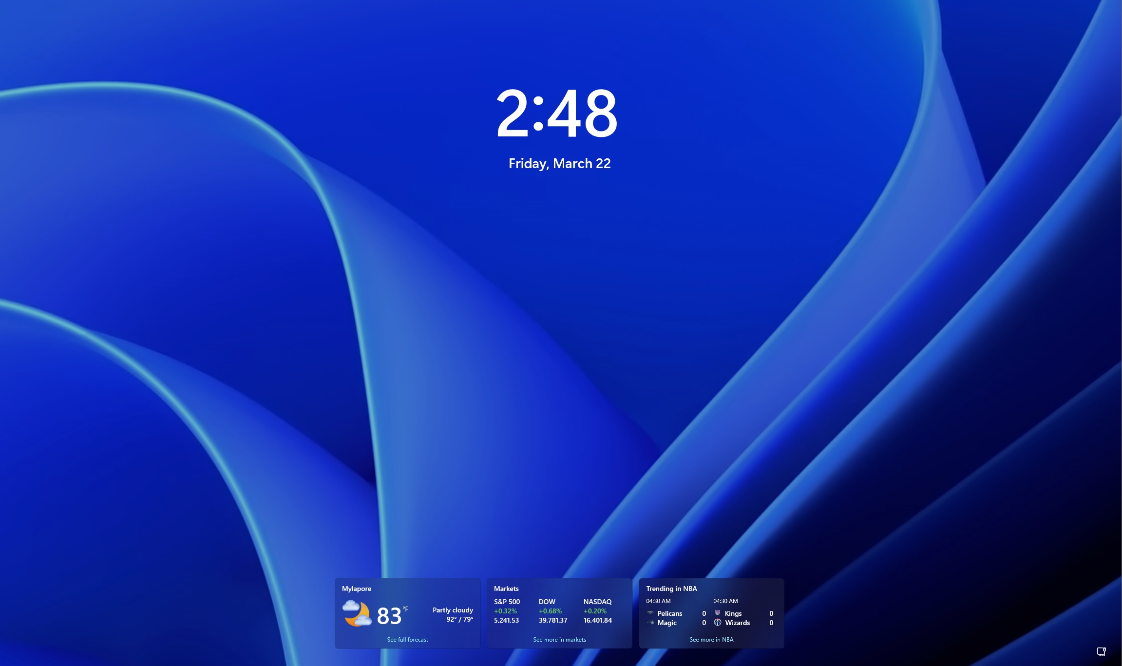 Mit Microsoft können Sie MSN auf dem Sperrbildschirm in Windows 11 und ...