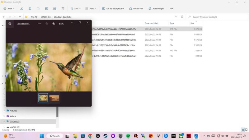 So speichern Sie Windows Spotlight-Bilder auf Ihrem Desktop - Mundo Geek
