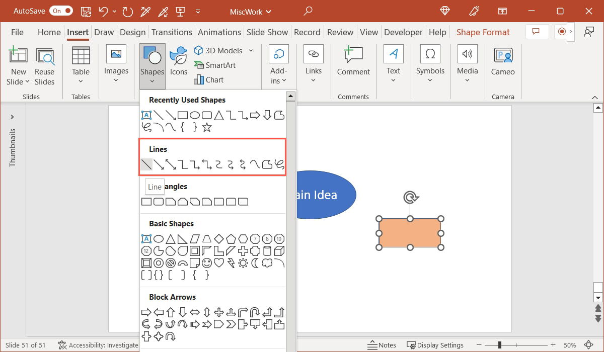 So erstellen Sie eine Mind Map in Microsoft Word, PowerPoint und Excel