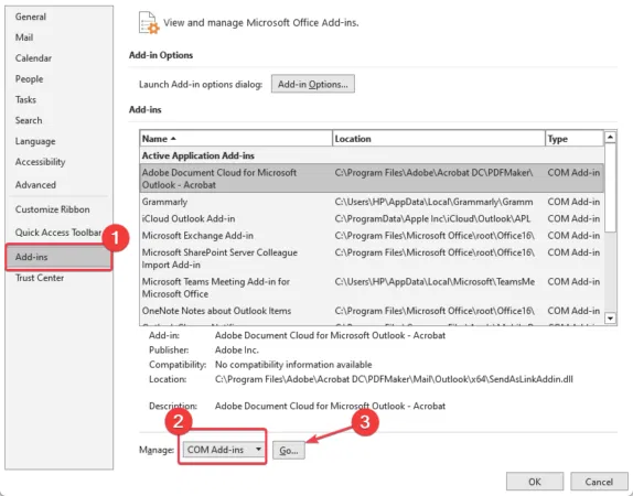 So fügen Sie Outlook-Add-Ins hinzu und entfernen sie - Mundo Geek
