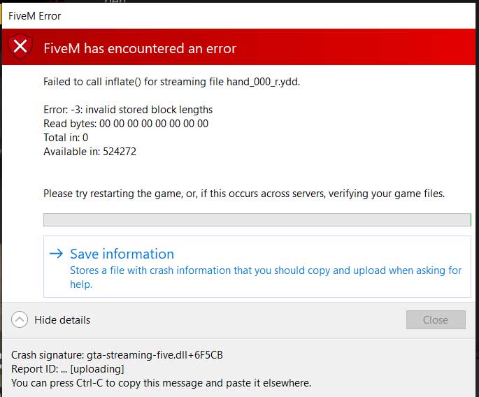 Alle FiveM-Fehlercodes und ihre Korrekturen 2024 - Mundo Geek