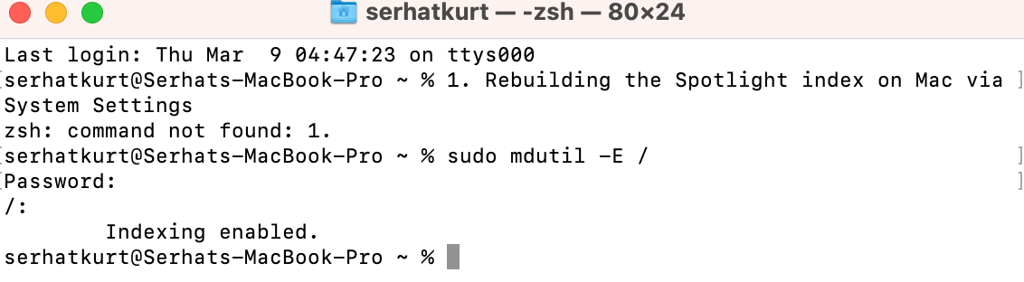 Wie man die Spotlight -Datenbank auf dem Mac wiedergumuliert - Mundo Geek