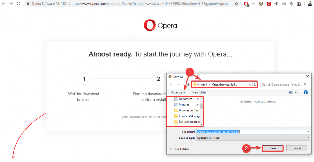 Opera konnte nicht installiert werden: So beheben Sie das Problem ...