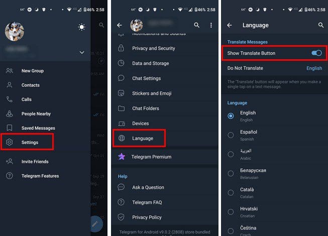 Telegramm: So übersetzen Sie Ihren Text sofort - Mundo Geek