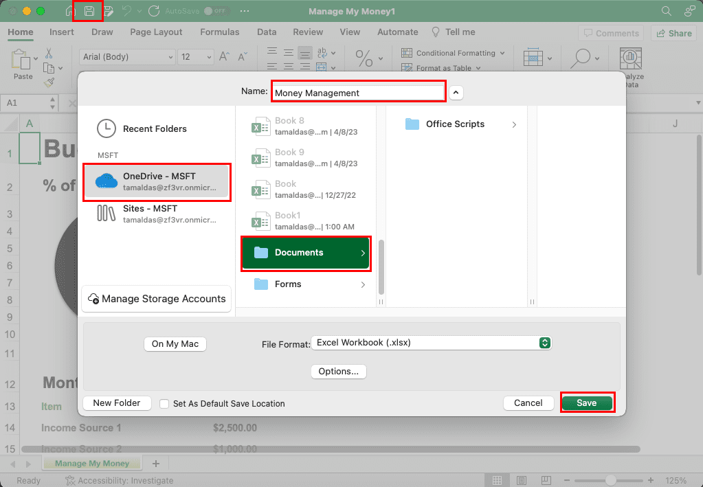 So schalten Sie Autosave in Excel unter Windows, Mac und iPad ein