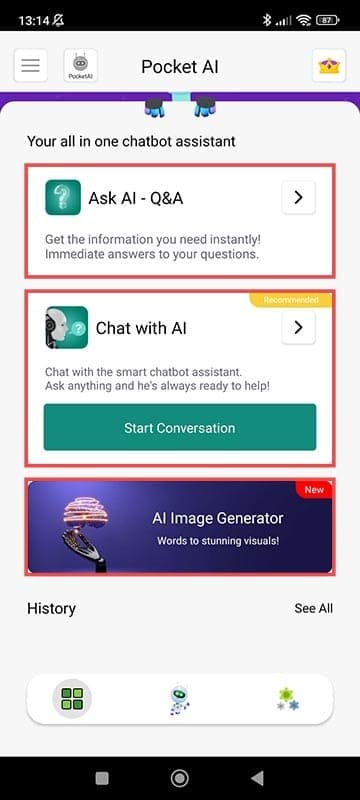 Entdecken Sie PocketAI – das ChatGPT für WhatsApp