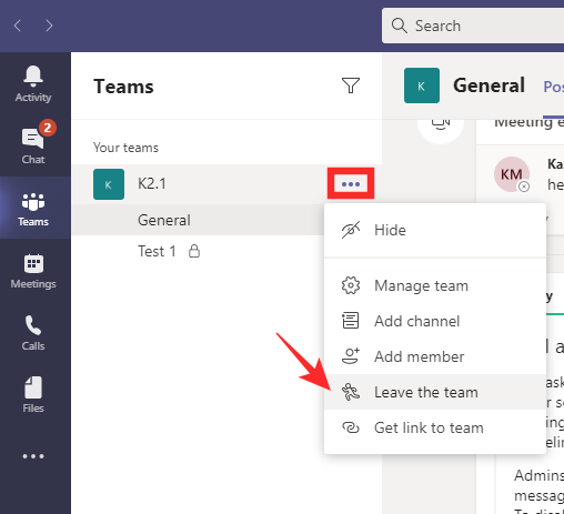 So verlassen Sie ein Team in Microsoft Teams und was passiert, wenn Sie ...