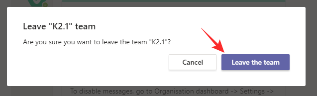 So verlassen Sie ein Team in Microsoft Teams und was passiert, wenn Sie ...