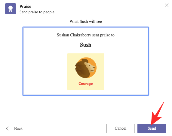 So senden Sie Lob in Teams auf dem PC oder Telefon und wie es ...