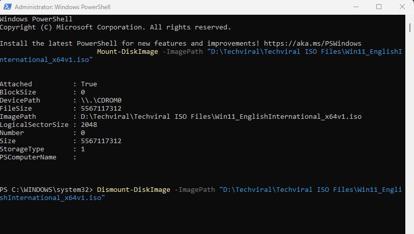 So mounten Sie ISO-Images in Windows 11 (4 Methoden)