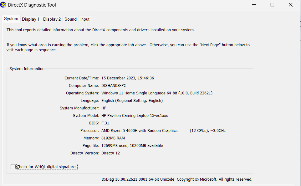 Πώς να διορθώσετε ένα ζήτημα "DirectX, αντιμετώπισε ένα ανεπανόρθωτο ...