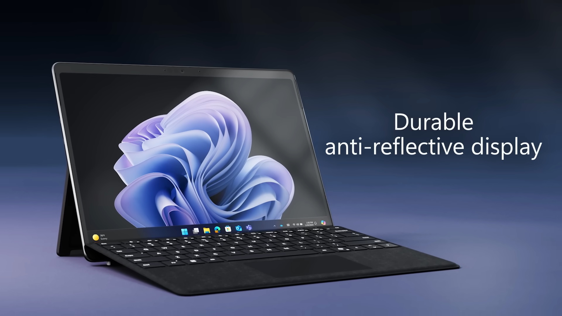 Surface Pro 10 OLED με Snapdragon X Plus, 10 πυρήνες, 16 GB RAM